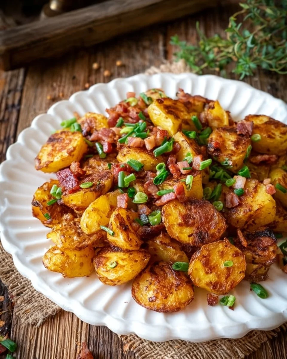 Luxus Fertige Bratkartoffeln In Der Heiluftfritteuse Fotos