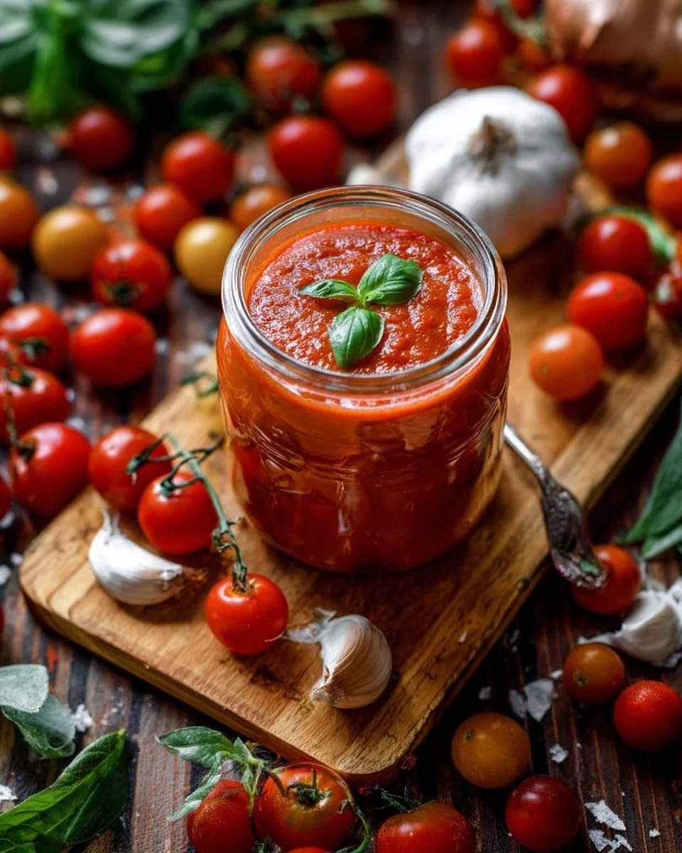 Tomatensosse Aus Frischen Tomaten Schnell