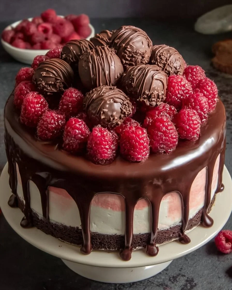 Luxus Torte Mit Frchten Und Schokolade Bilder