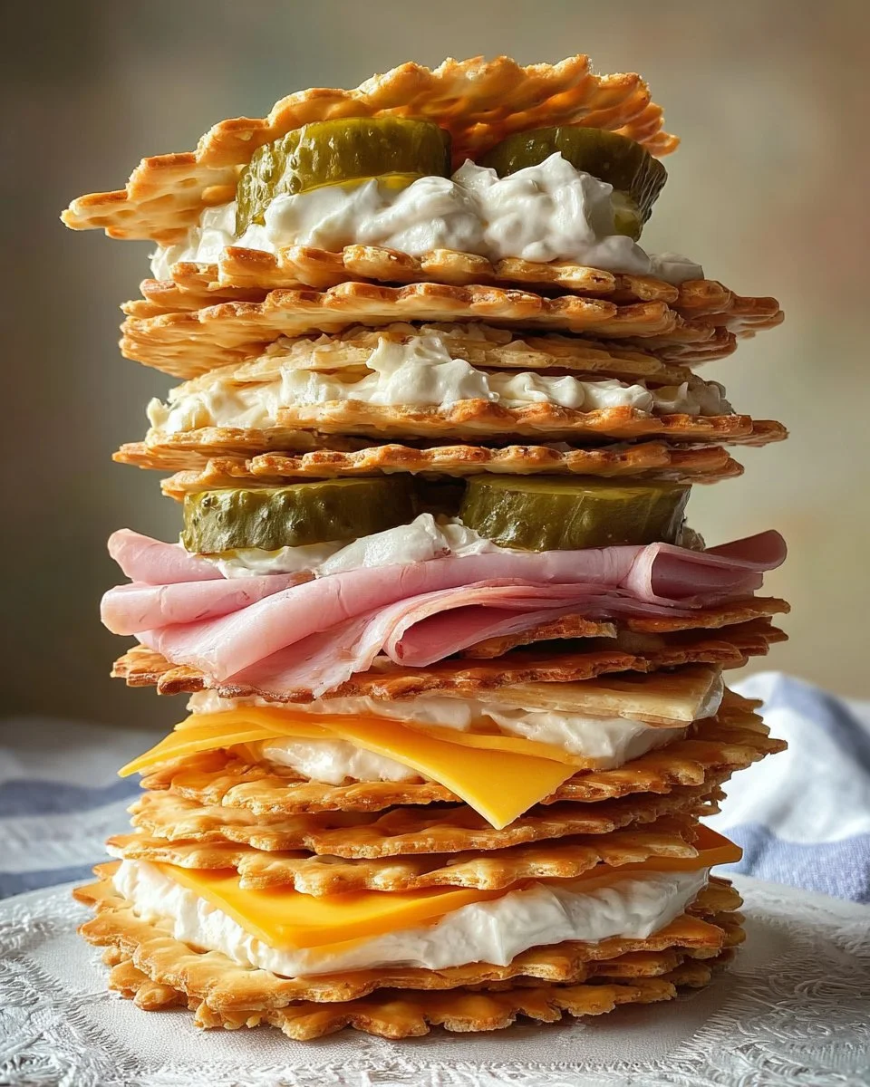 Ritz-Keks-Sandwiches